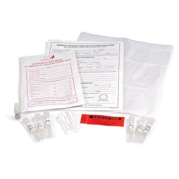 Gunshot Residue Kit (GSR), AA | Forensics Source