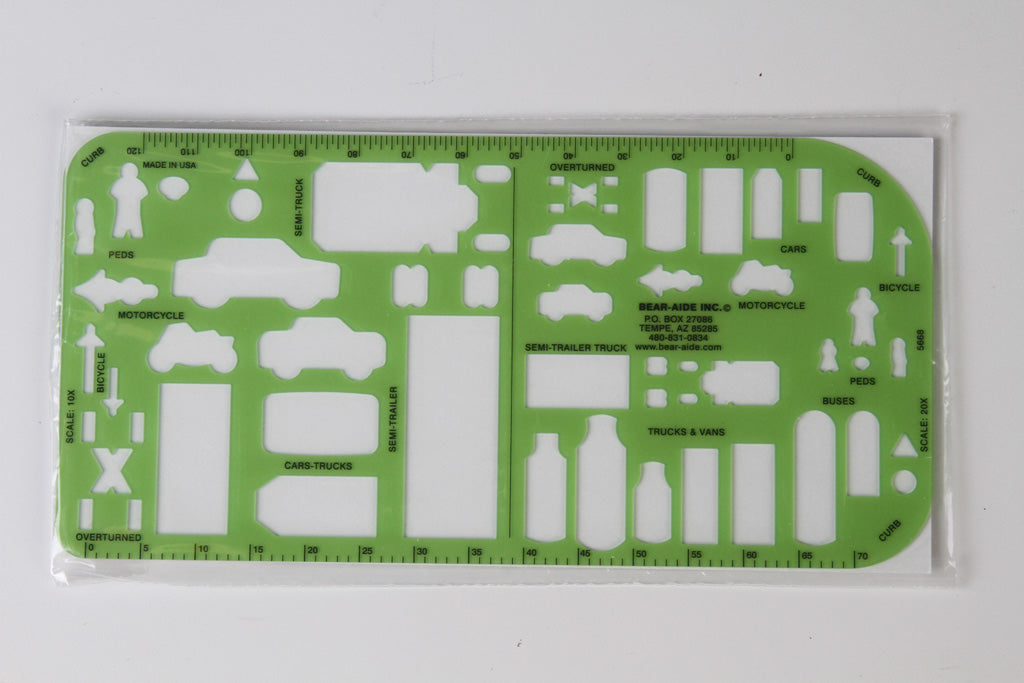 Vehicle Crash Diagram Template Berol Rapidesign Template Traffic