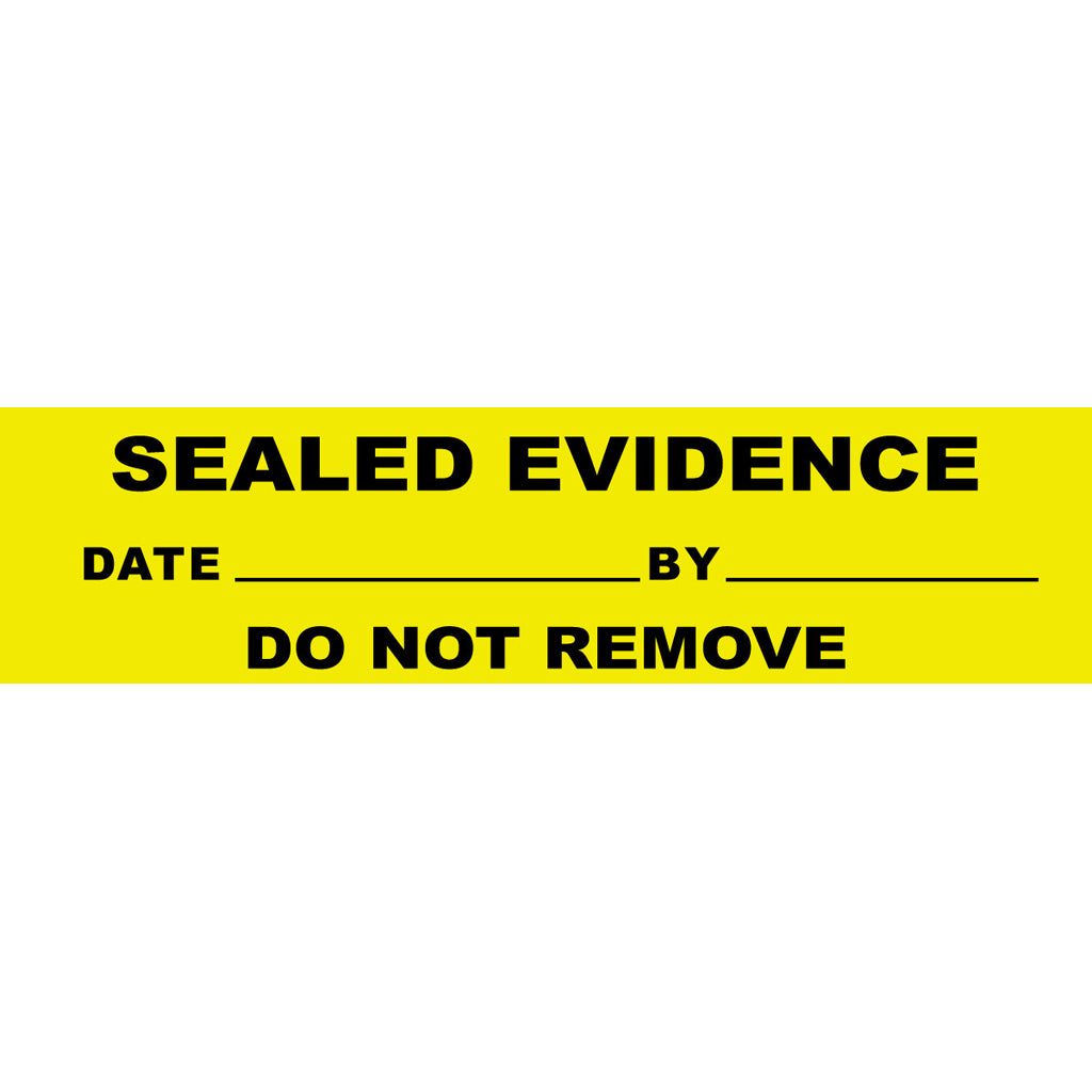Sealed Evidence Labels | Forensics Source