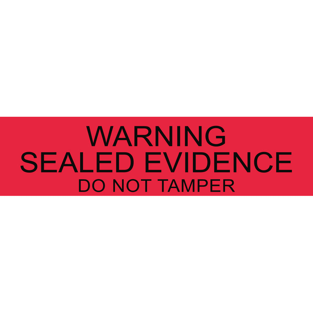 Sealed Evidence Labels | Forensics Source