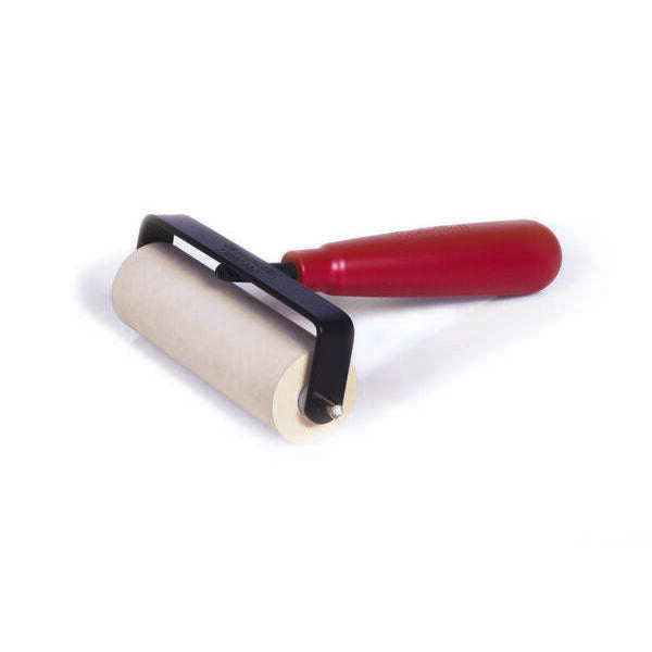 Wooden Handle Ink Roller, 4" | Forensics Source