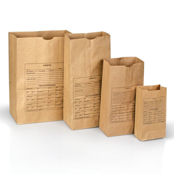 Printed Paper Evidence Bags | Forensics Source