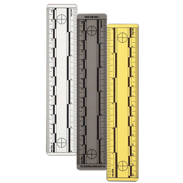 Vinyl 6" Rulers | Forensics Source
